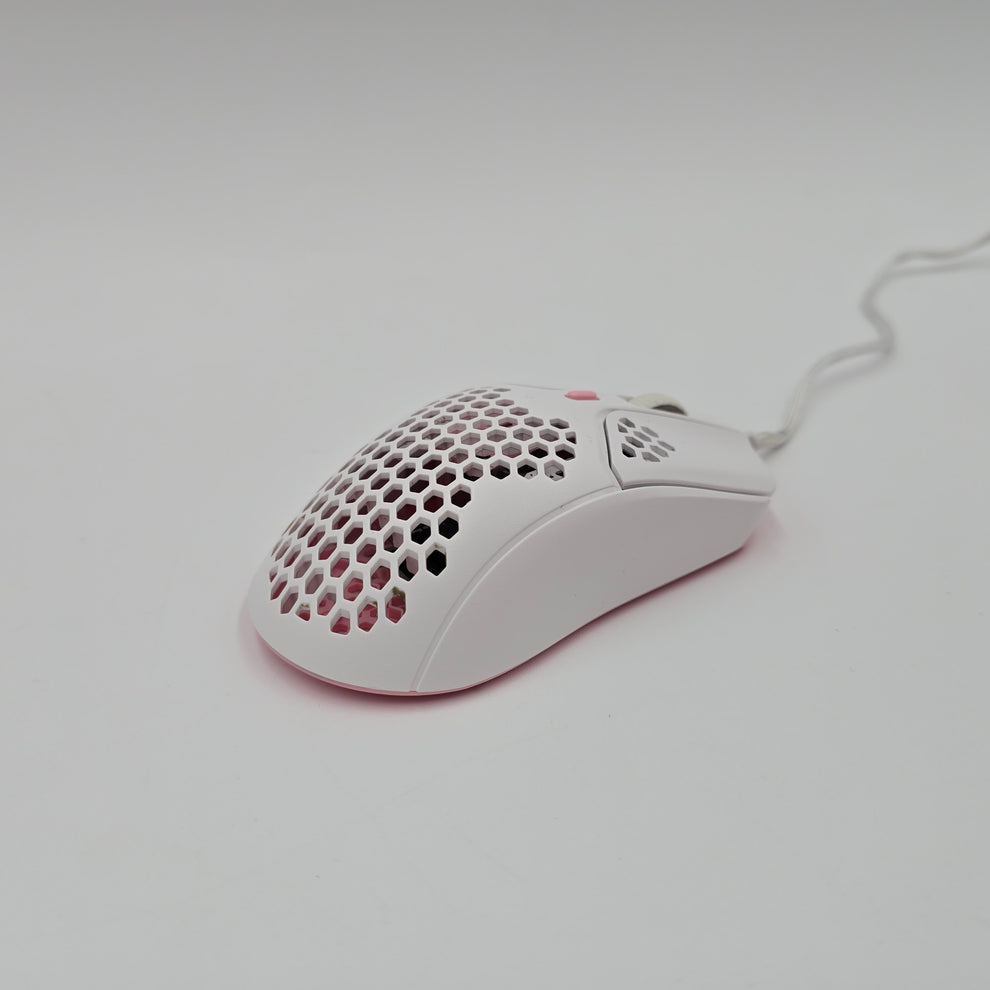 HyperX Pulsefire Haste Wired Gaming Mouse, White and Pink – MBPC