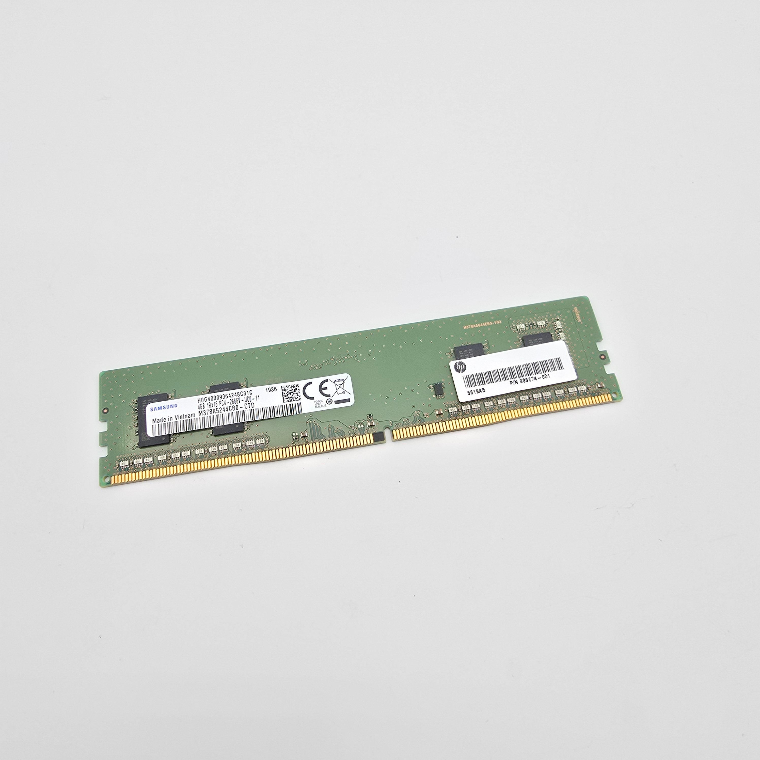 Samsung 4GB DDR4 RAM, 2666MHz, Desktop Memory – MBPC