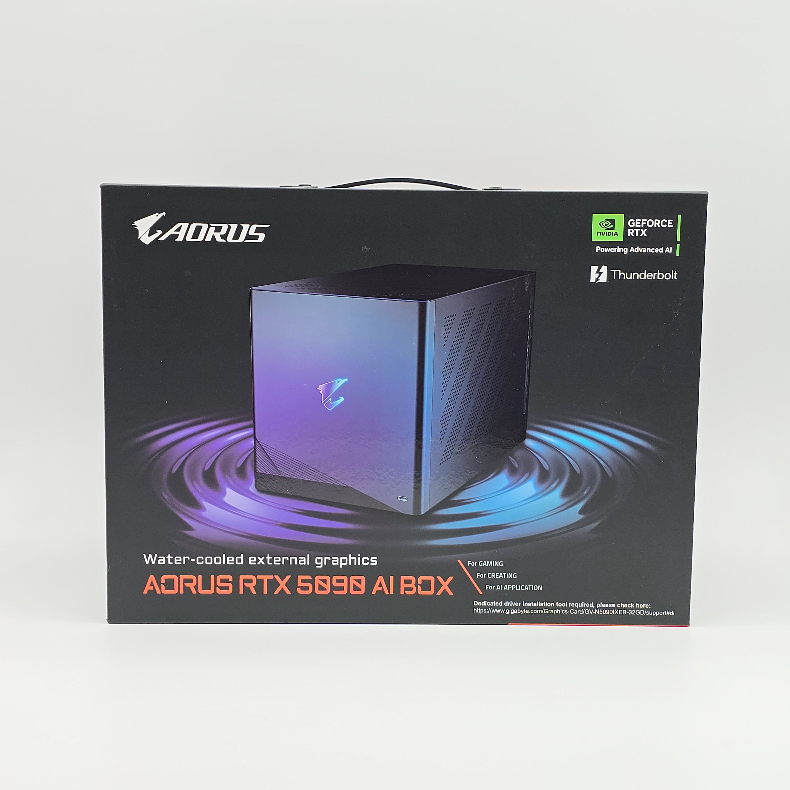 Gigabyte Aorus 5090 AI Box, NVIDIA Gaming External Graphics Card GPU – MBPC