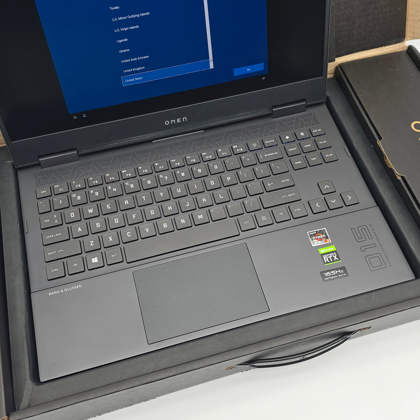 HP Omen 15 Gaming Laptop, NVIDIA RTX 3070, Ryzen 9 5900HX, 165Hz QHD S ...