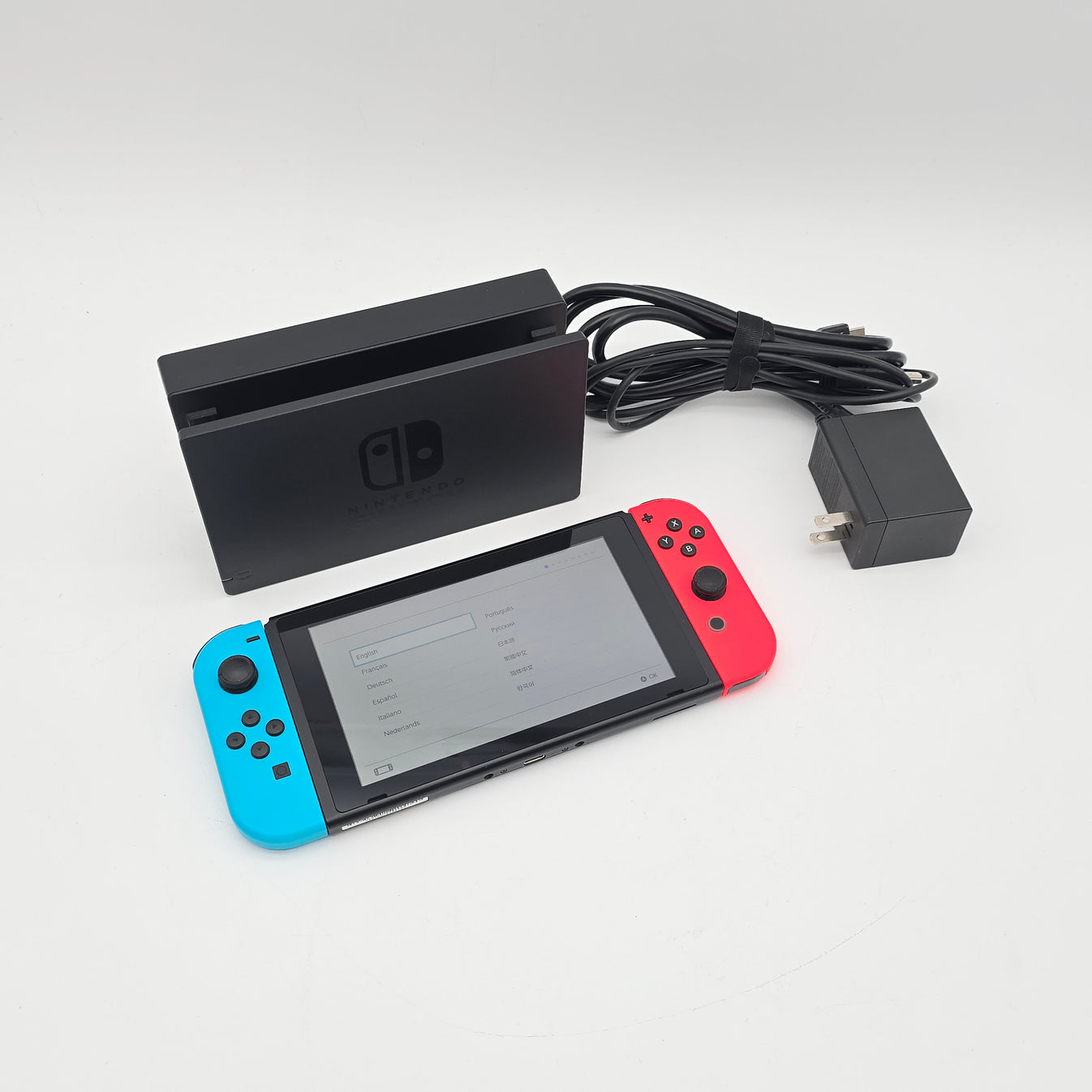 Nintendo Switch HAC-001 First Gen w/ Red and Blue Joycons, First Gen H ...