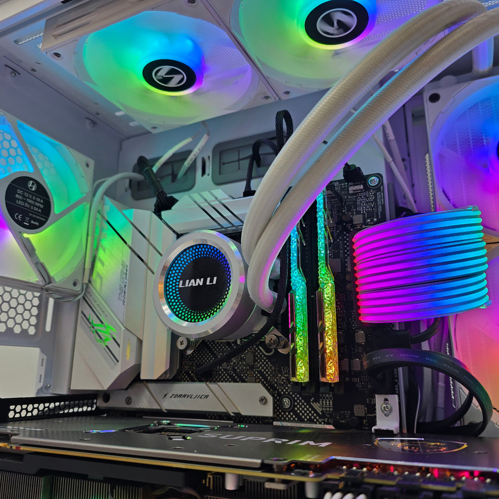 RTX 3090, Intel i9-13900KS, 32GB RAM, RGB Liquid Cooled Custom Gaming ...