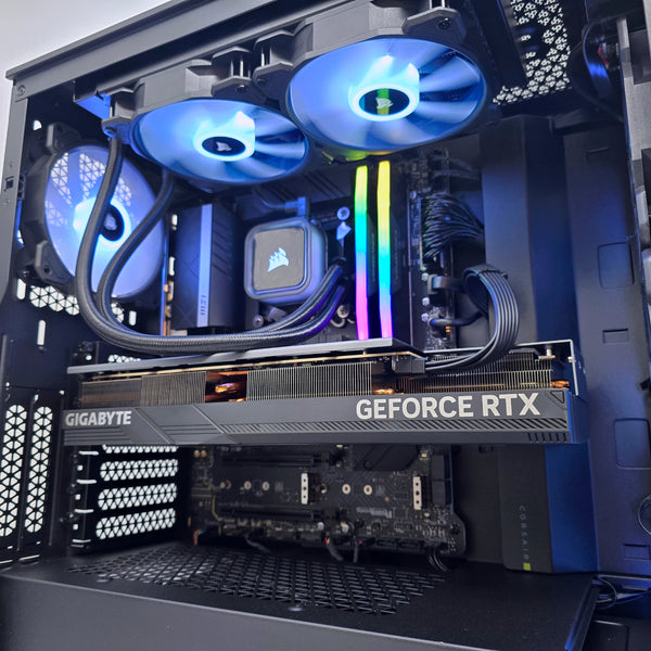 RTX 4090, i9-12900K, 64GB DDR5, 2TB NVMe, Custom Prebuilt Corsair Desk ...