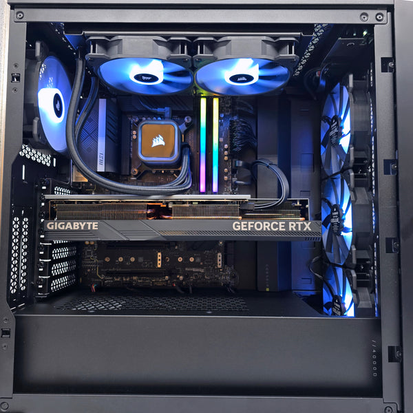 RTX 4090, i9-12900K, 64GB DDR5, 2TB NVMe, Custom Prebuilt Corsair Desk ...