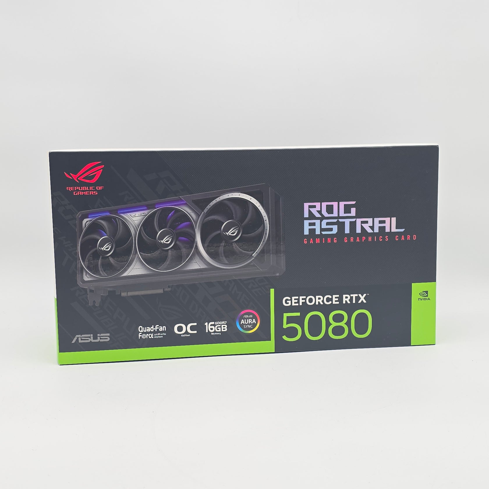 RTX 5080 ASUS ROG ASTRAL OC 16GB, NVIDIA Gaming Graphics Card GPU – MBPC