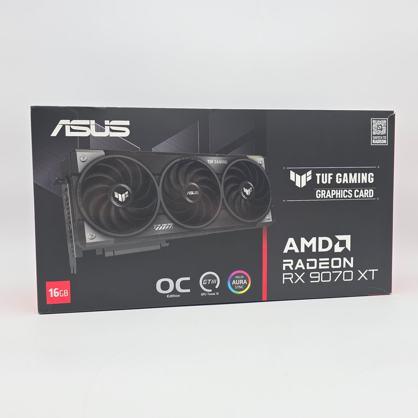 RX 9070 XT ASUS TUF OC 16GB, AMD Radeon Gaming Graphics Card GPU, 9070 ...