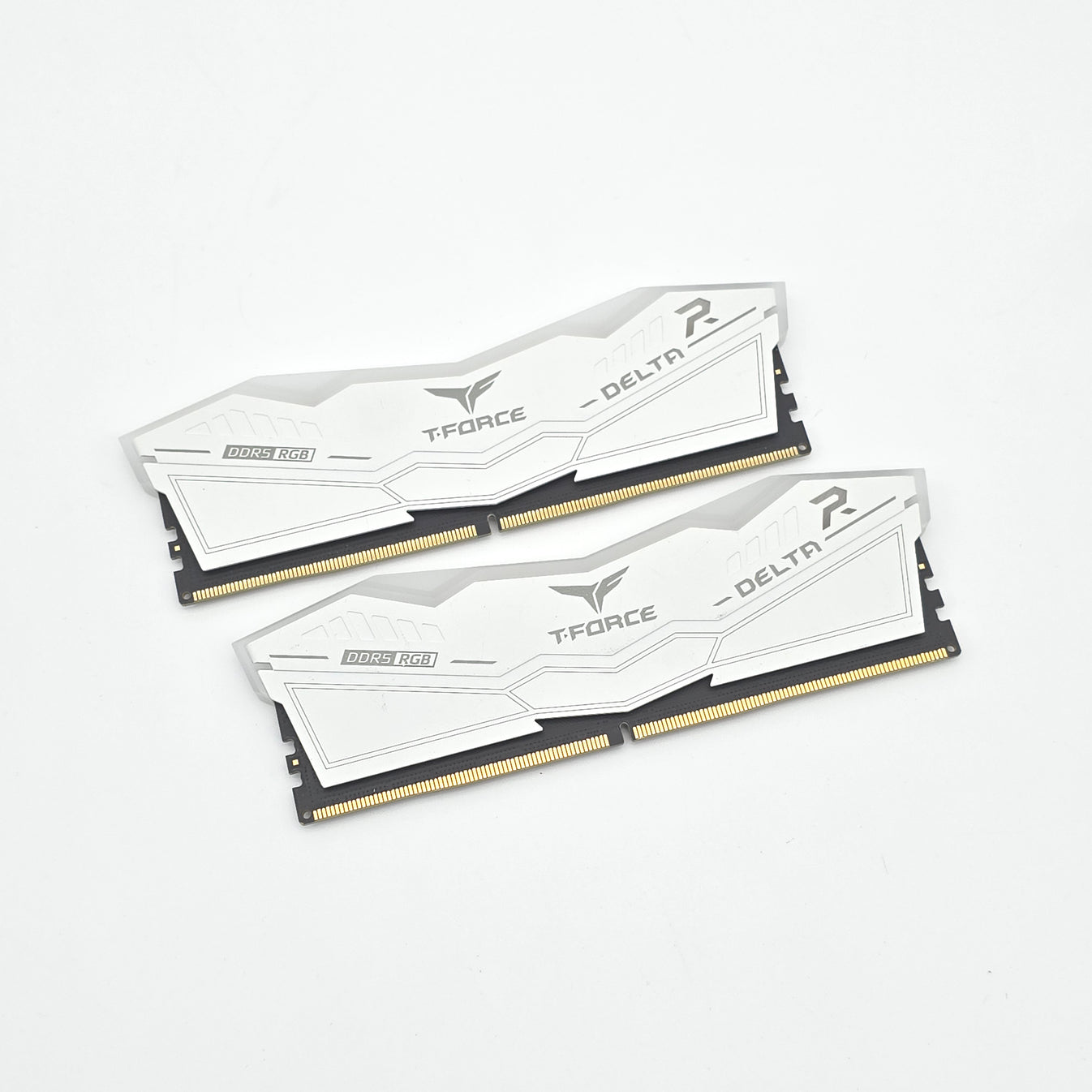 Teamgroup TForce Delta White RGB 32GB DDR5 RAM, 7600MHz, CL36-46-46-84 ...